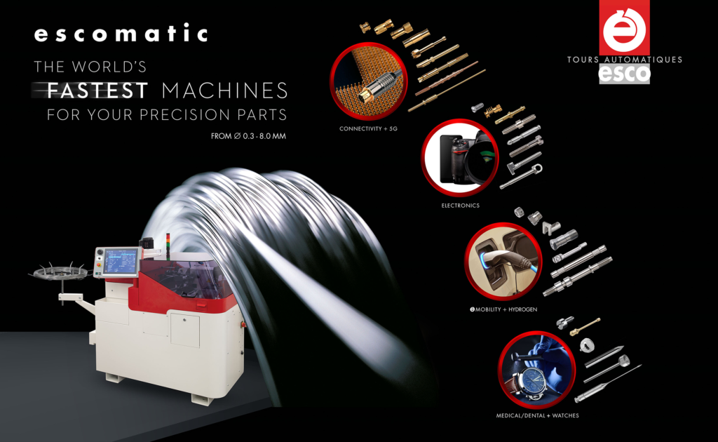 車床 - ESCOMATIC®車床的好夥伴
